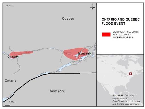 Canada Flood Events, May 6 - 11