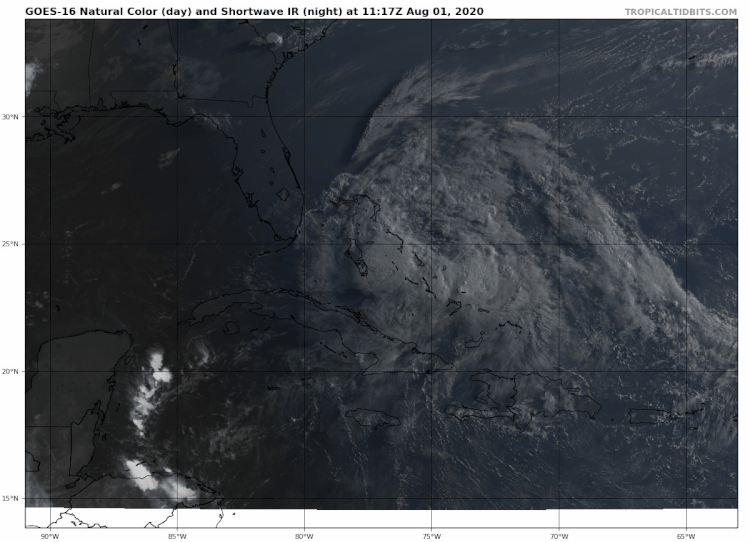Hurricane Isaias Hugs Florida & Southeast US Coast this Weekend